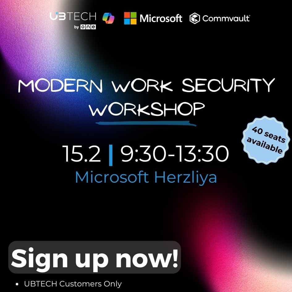 Security MW Workshop 15.2 - UBTECH